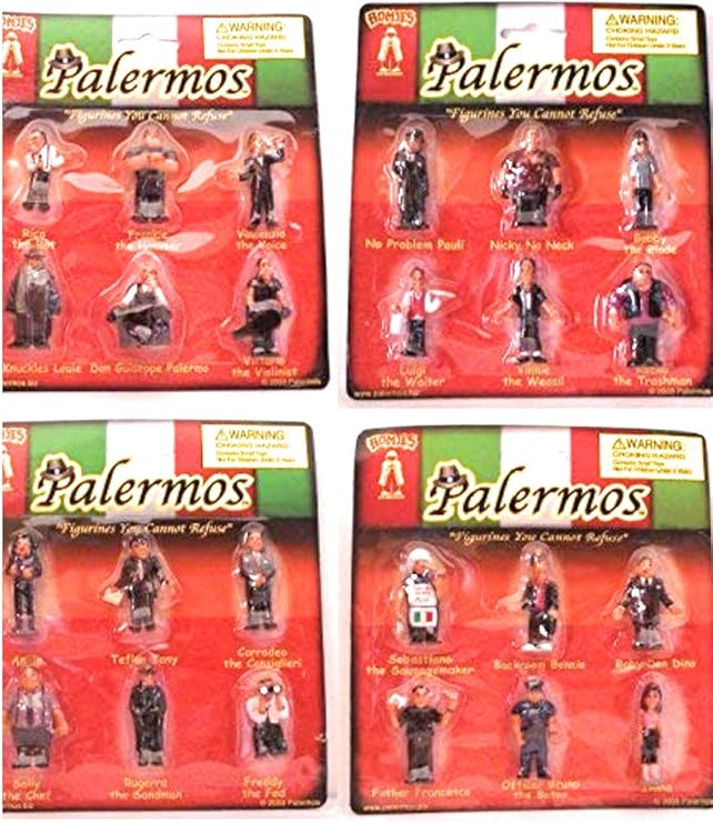 Amazon.com: HOMIES PALERMOS!!!!! THE ITALIAN HOMIES SET !!! AWESOME ...