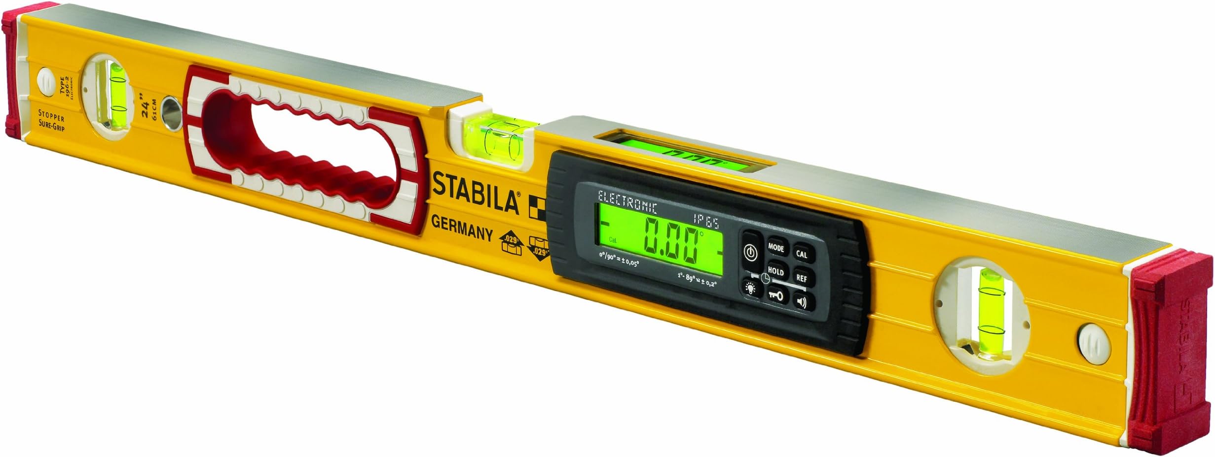 Stabila 39548 48 Inch 196 DL IP67 Digital Tech Level with Case, Yellow ...