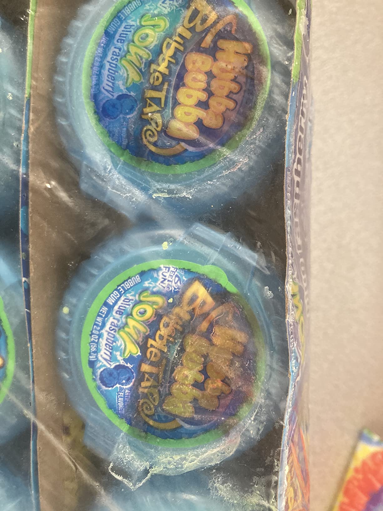 Amazon.com : Product Of Hubba Bubba Max, Sour Blue Raspberry, Count 12 ...