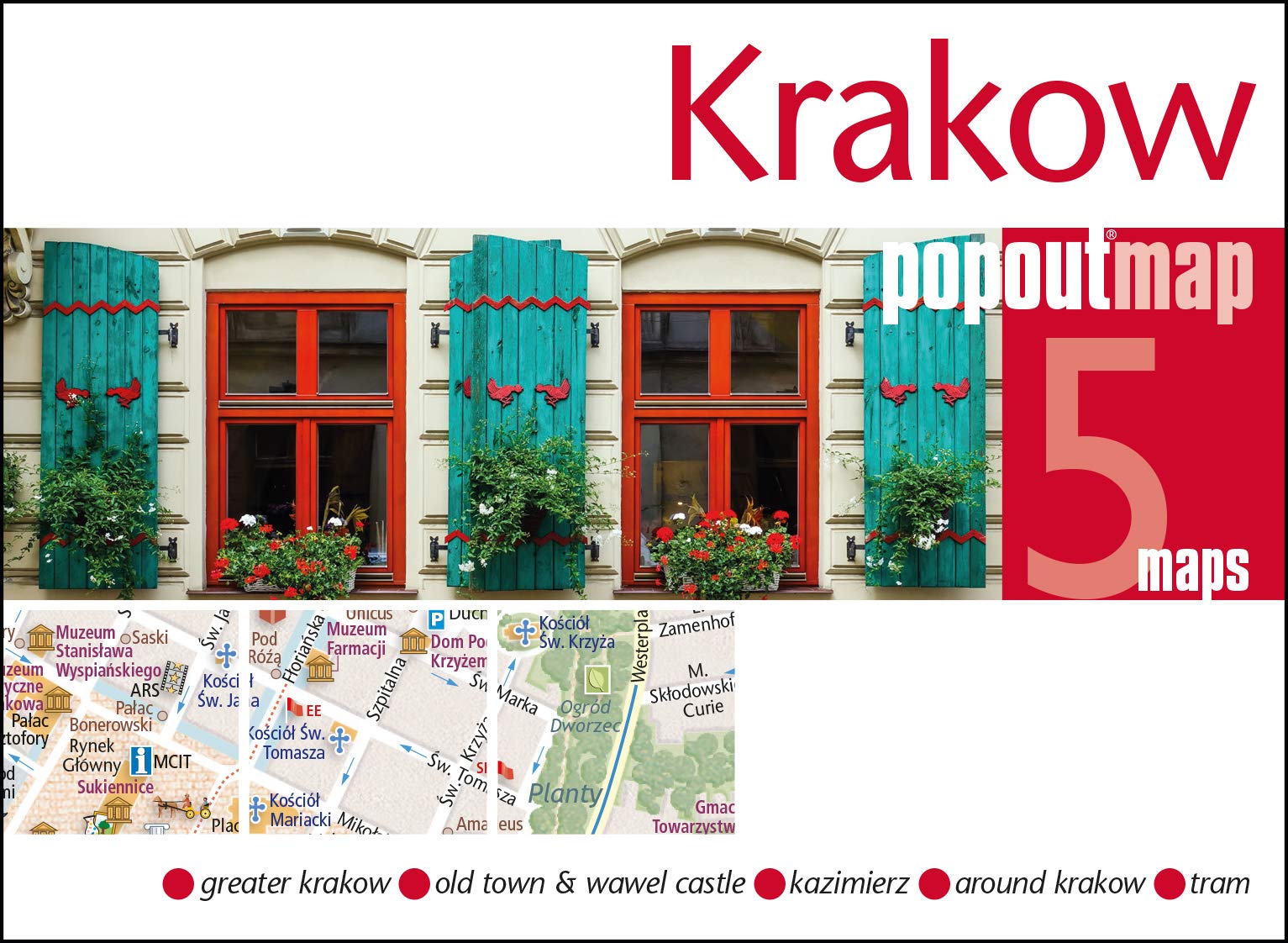 Buy Krakow PopOut : Handy pocket-size pop up city of Krakow (PopOut s ...