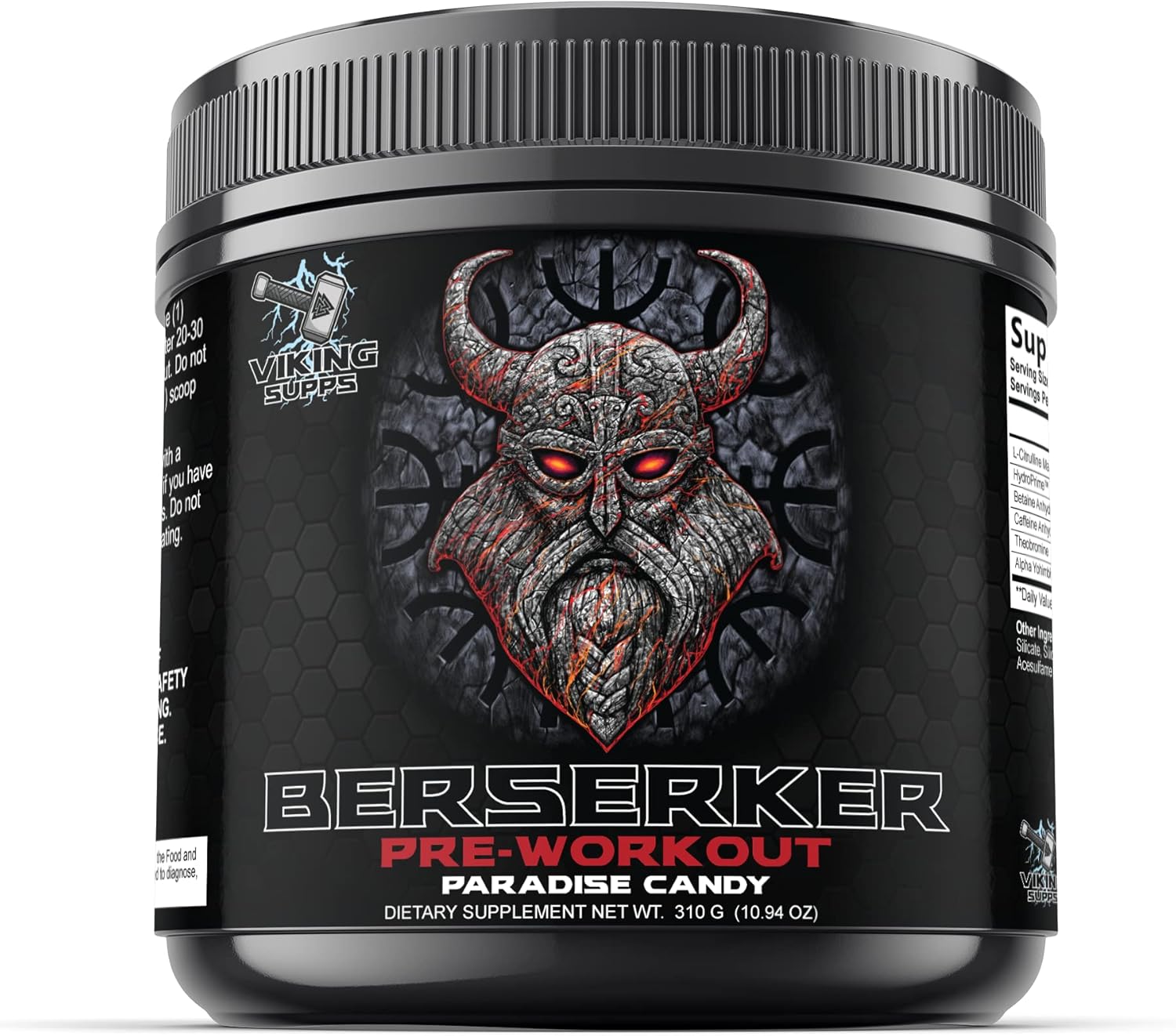 Amazon.com: Viking Supps Berseker Pre Workout Supplement - Powerful Pre ...