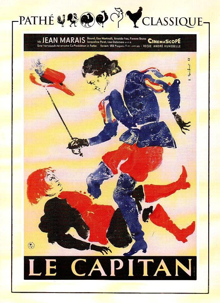 Le capitan: Amazon.co.uk: Jean Marais, Bourvil, Elsa Martinelli, Lise ...