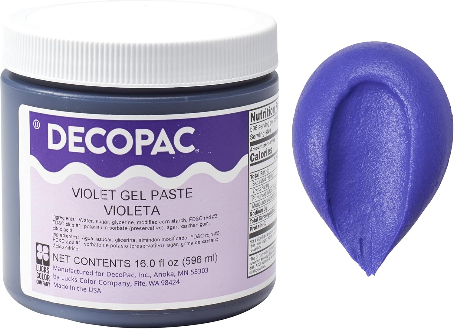 Amazon.com: DecoPac Food Coloring | Paste Made In USA With Intense ...