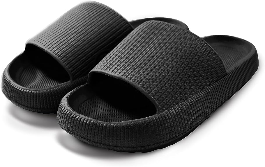Amazon.com | Cloud Slides For Women And Men - Comfy Non Slip Indoors ...