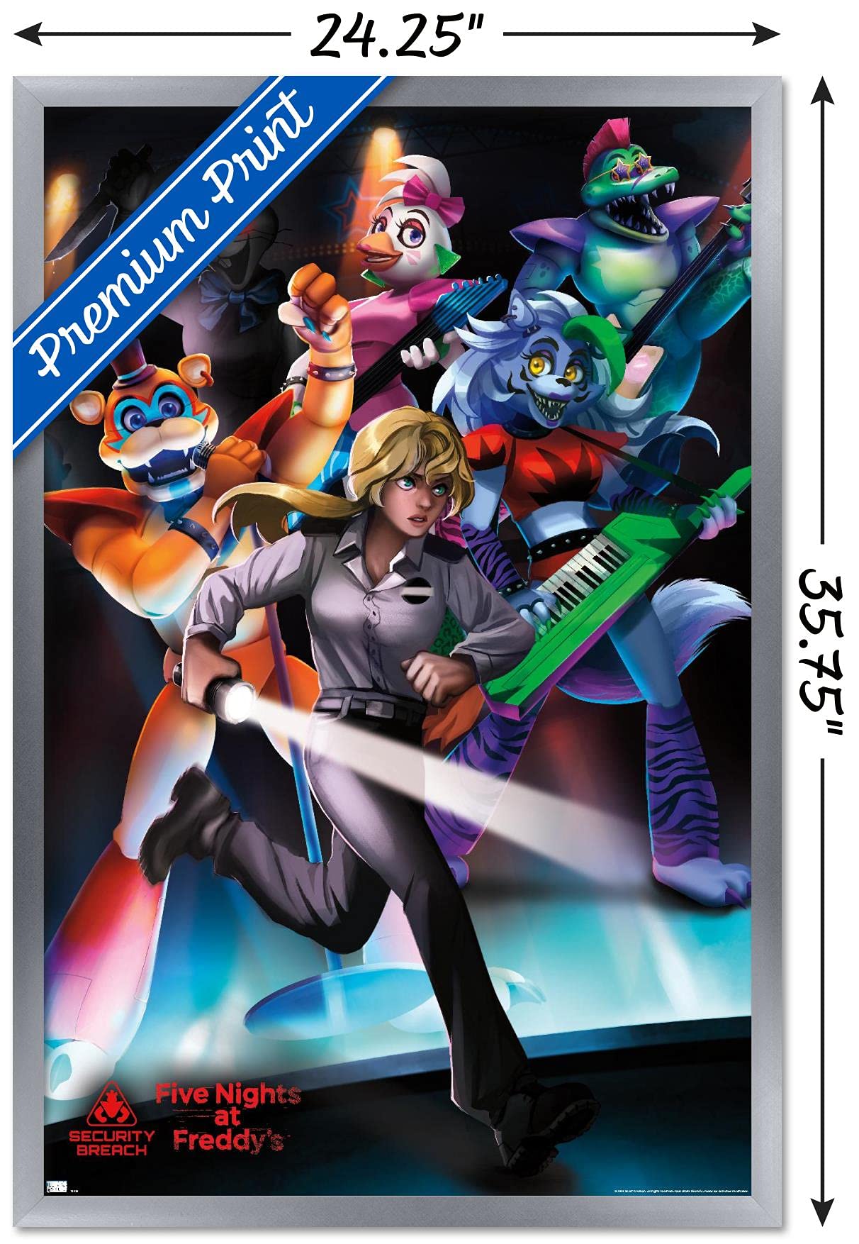 Official Fnaf Security Breach Poster By Toymaggie13 On Amazon.com: