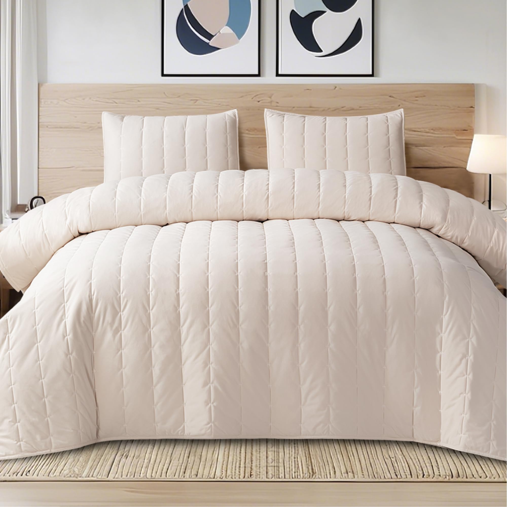 Amazon.com: ALPHA HOME Bedspread Coverlet Set King Size Quilt Set ...