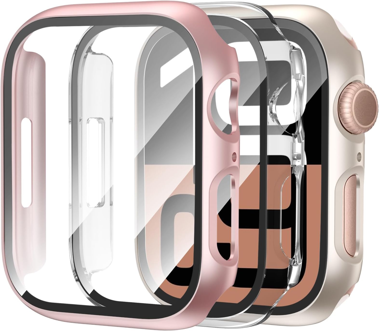 Amazon.com: Pocoukate 12 Pack Case for 42mm Apple Watch Series 10, with ...