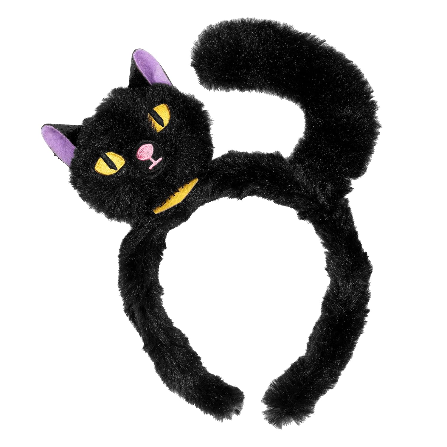 Amazon.com: Disney Hocus Pocus 3D Black Cat Headband VH700578L ...