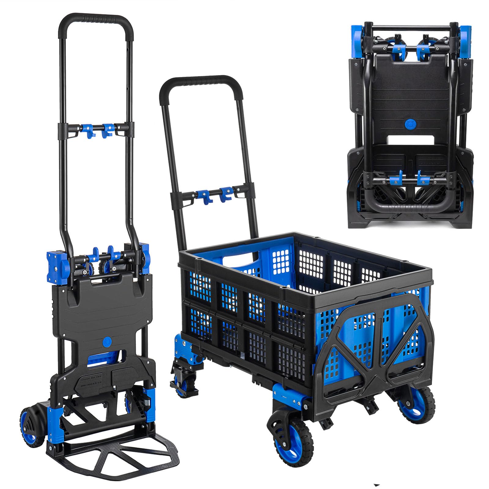 Snapklik.com : HTWAVE 2-in-1 Hand Truck Dolly
