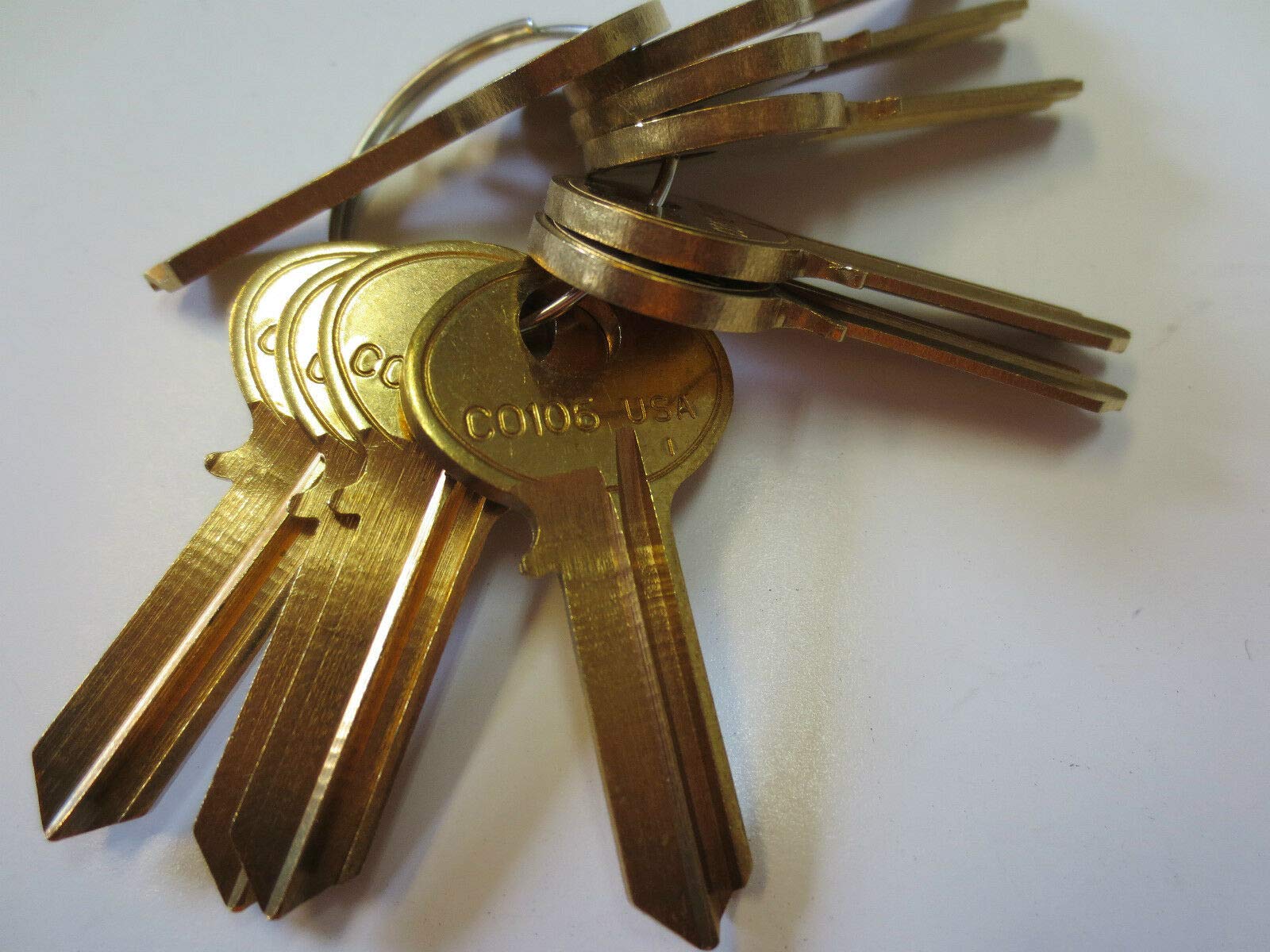Lot 10 pc CO106 Key Blanks / CO106 1003M Key Blank/Ilco USA - Amazon.com