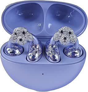 Amazon.com: Rhinestone for Clip on Earbuds Open Ear, Elegant Zirconia ...