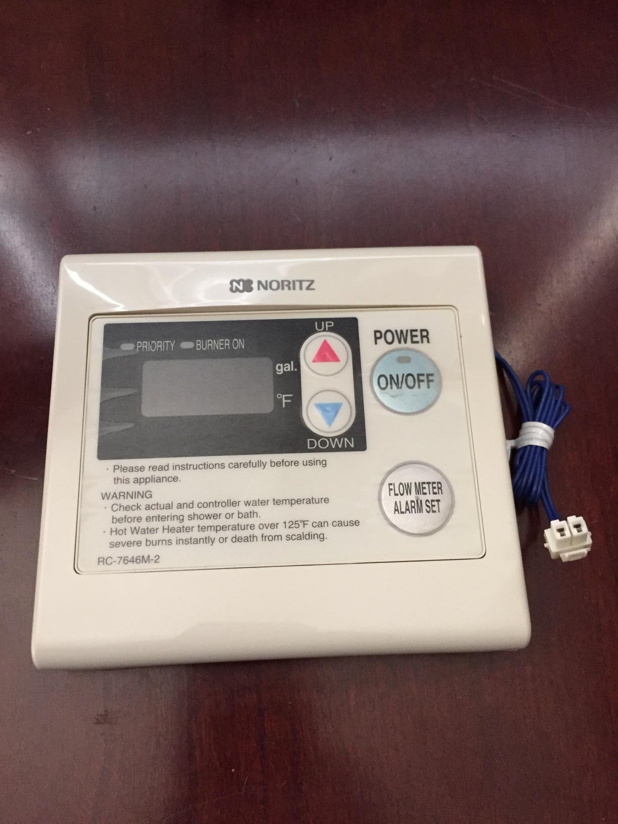 Noritz RC-7651M Remote Controller for Tankless Heaters - Amazon.com