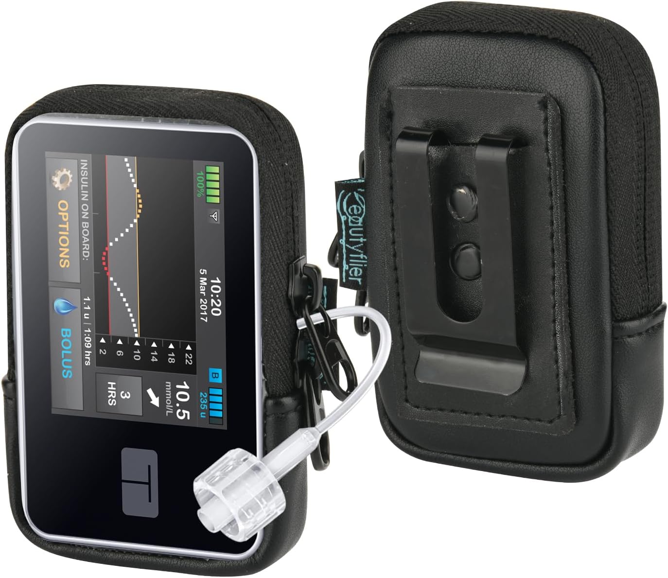 Amazon.com: Beautyflier Insulin Pump Case for Tandem T:Slim X2, Insulin ...
