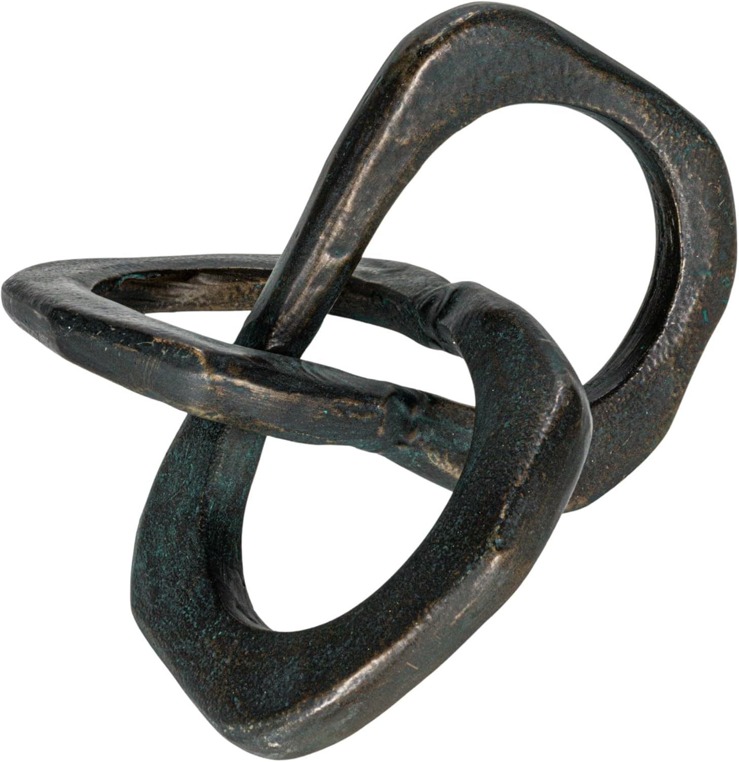 Amazon.com: Bloomingville Antique Metal Knot Figurine, Black : Home ...