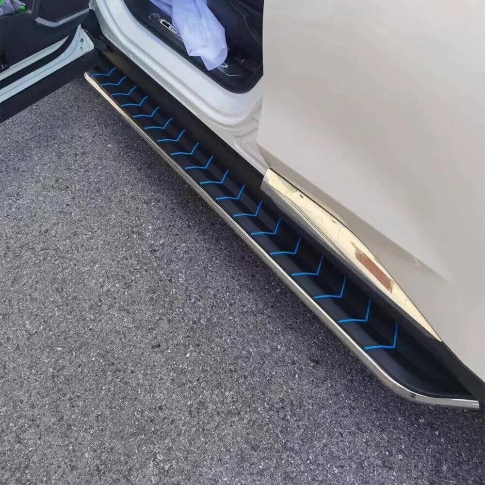 Aluminum Nerf Bars With Brackets Fixed Side Steps Running Boards For ...