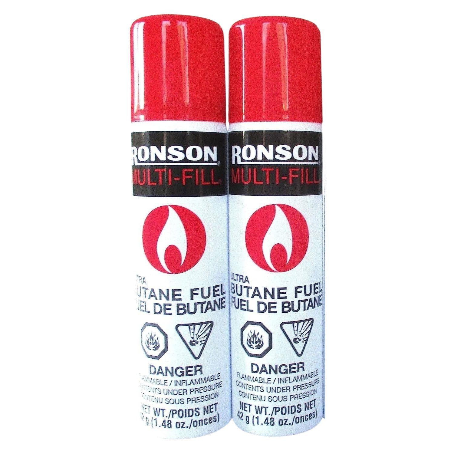 Ronson Multi-Fill Ultra Butane Fuel 42 g Lot de 2 : Amazon.ca: Sports ...