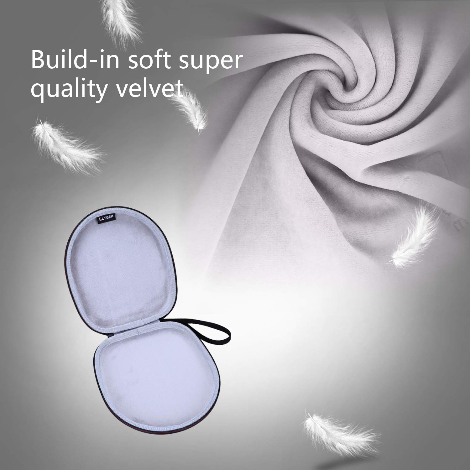 LTGEM Hard Case for Sony WH-CH500 / WH-CH510 Wireless On-Ear Headphones ...