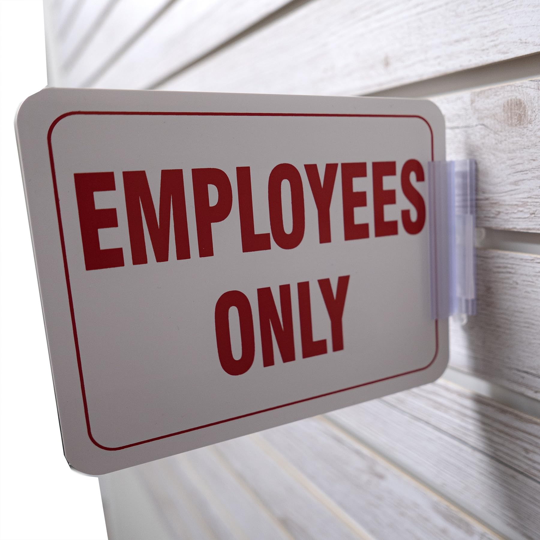 Snapklik.com : Slatwall Sign Holder, Vertical Protruding Stick Out ...