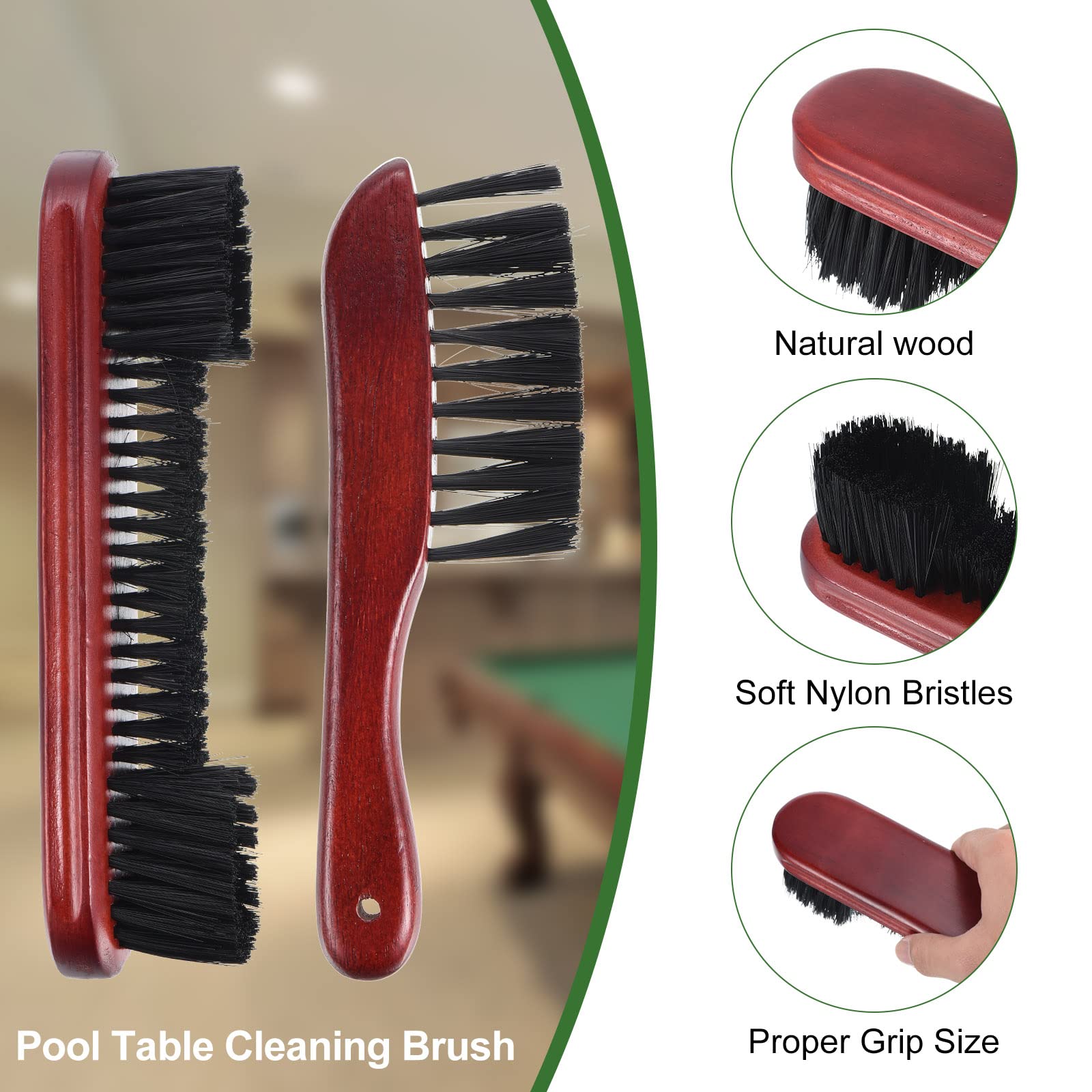 Pool Table Brush Walmart HUIESON Pool Table Cleaning Brush Set ...
