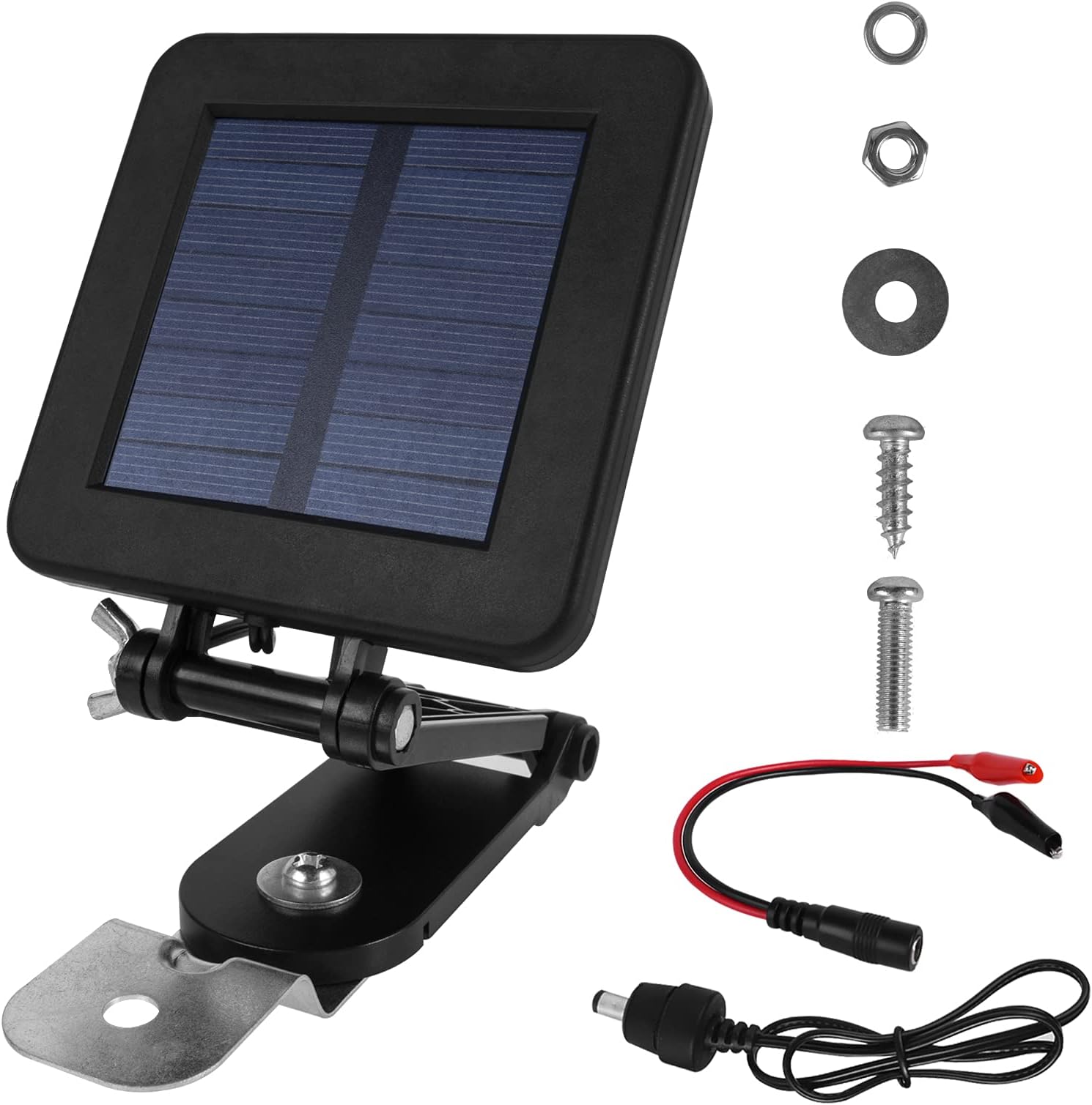 Amazon.com : 6V Solar Panel Battery Charger for Deer Feeder, 1.7W ...