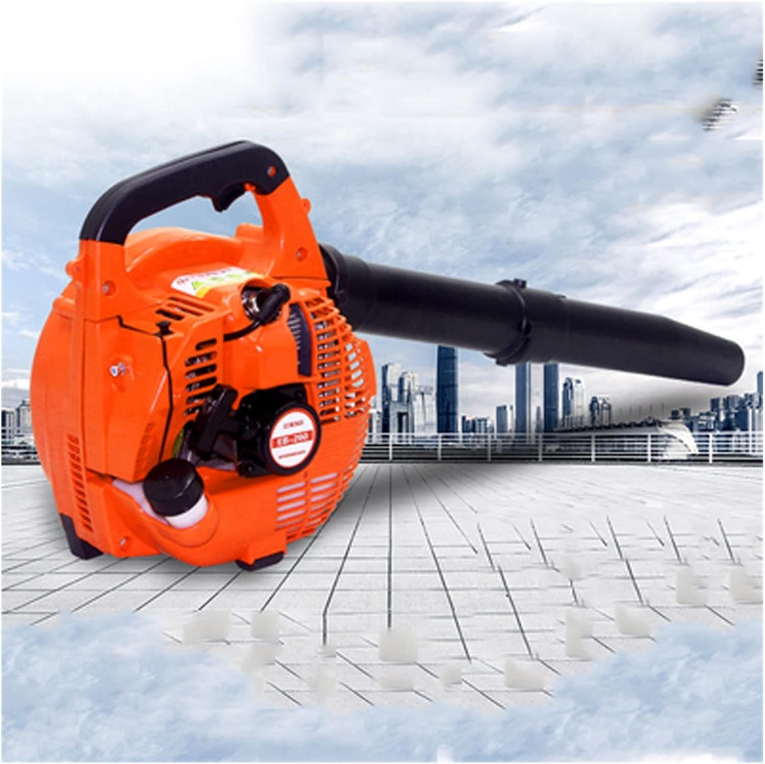 Portable Gasoline Engine Two-Stroke Snow Blower EB260 Construction Site ...