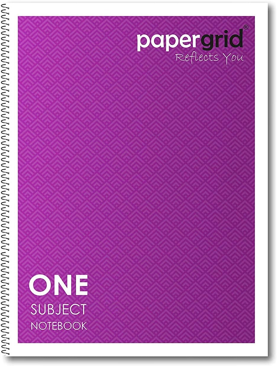 papergrid Notebook - Short Book (19 cm x 15.5 cm), Single Line, 152 ...
