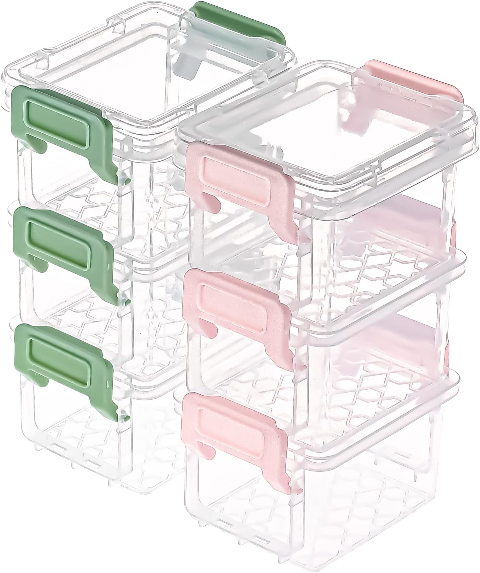 Amazon.com : Super Stacker 4 Pack Pixie Boxes, Multi-Colored : Office ...