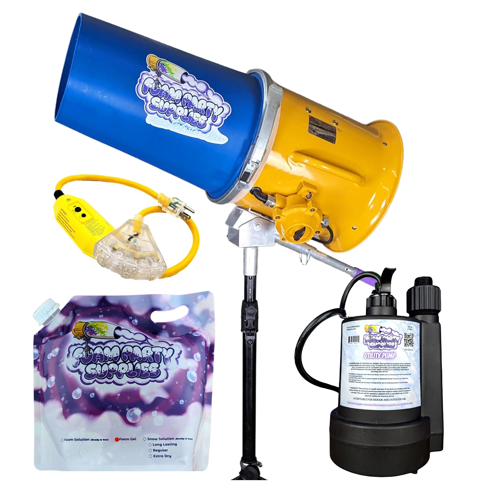 Amazon.com: Foam Party Supplies Foam Blaster Maxx v2 Foam Cannon ...