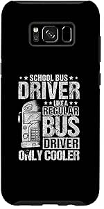 Amazon.com: Galaxy S8+ School Bus Driver Appreciation Funny Bus Driver ...