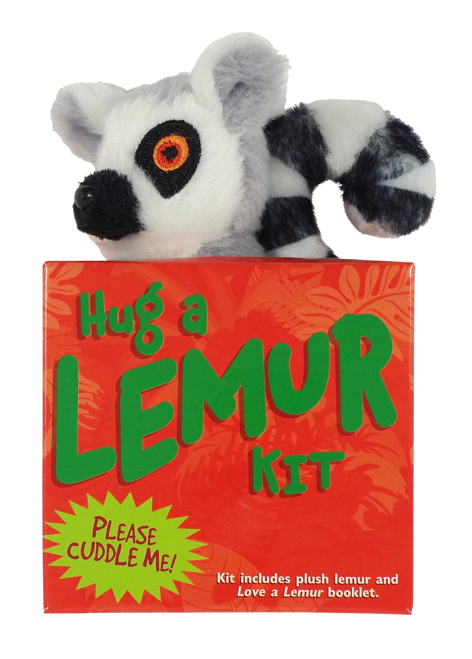 Hug a Lemur Kit (book with plush): Peter Pauper Press: 9781441328397 ...