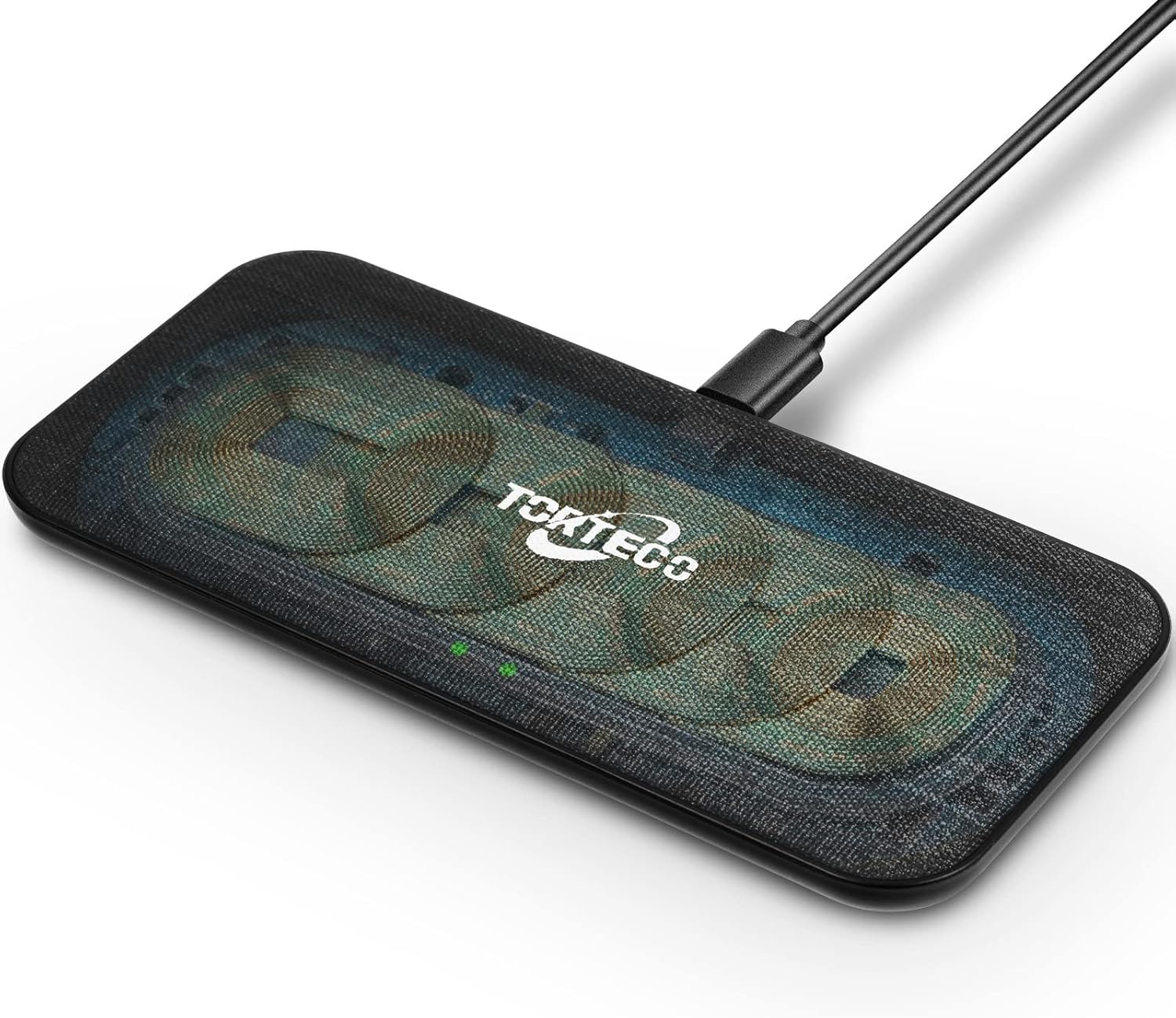 Torteco 20W Dual Wireless Charger, 5-Coils Wireless Charging Pad for ...