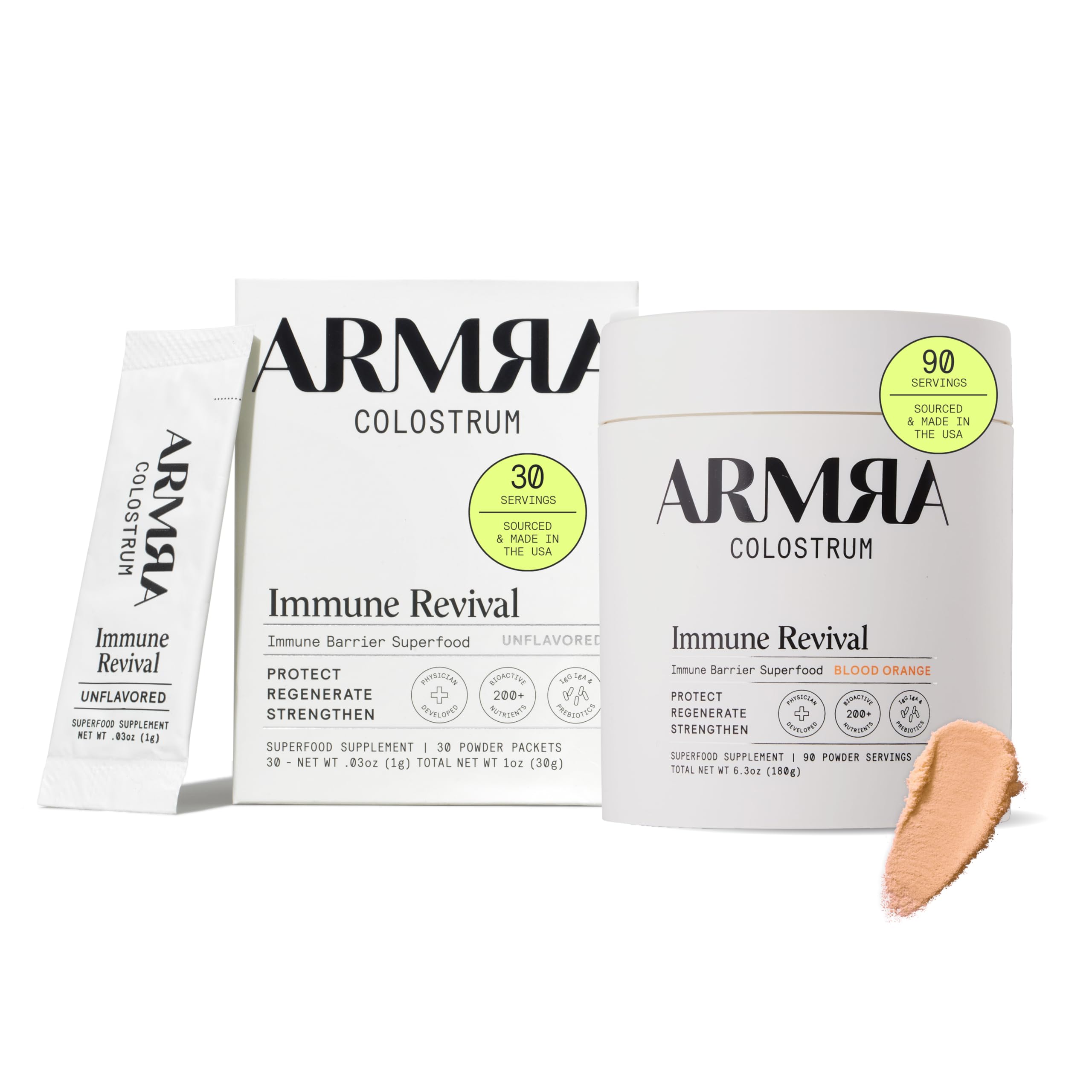 Amazon.com: ARMRA Colostrum™ Premium Powder, Grass Fed, Gut Health ...