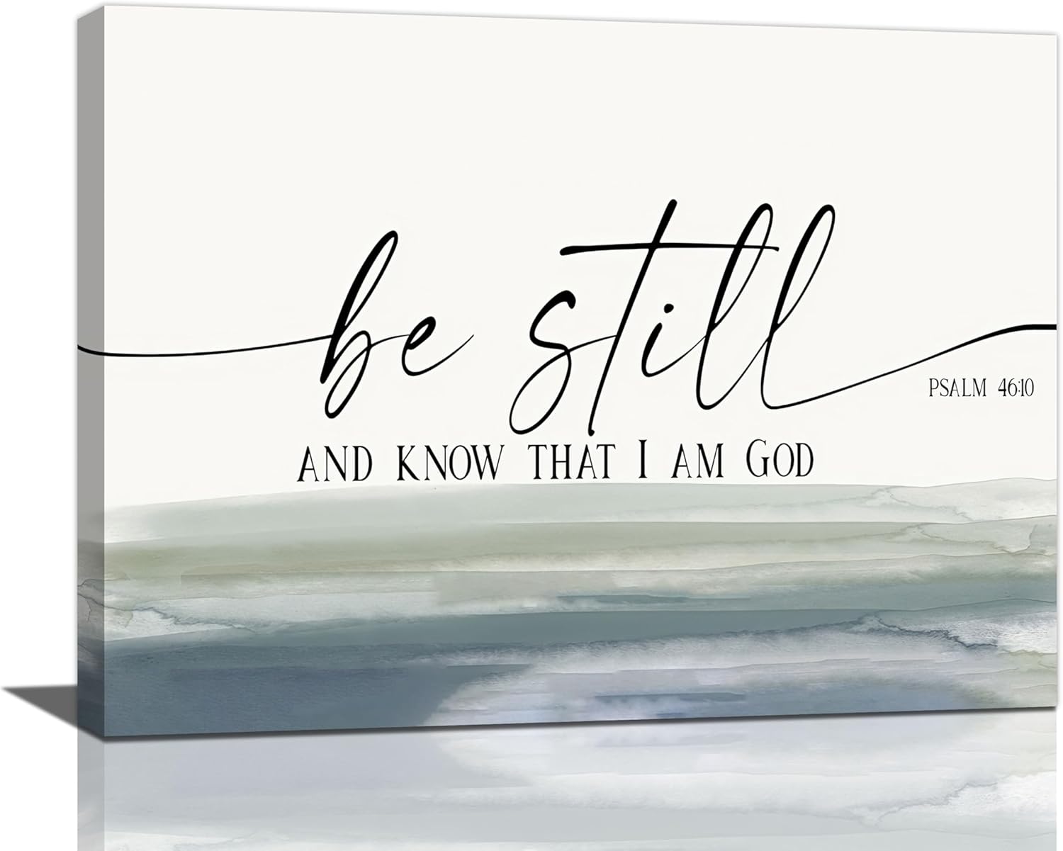 Amazon.com: Large Christian Wall Art Bible Verse Psalm Pictures Wall ...