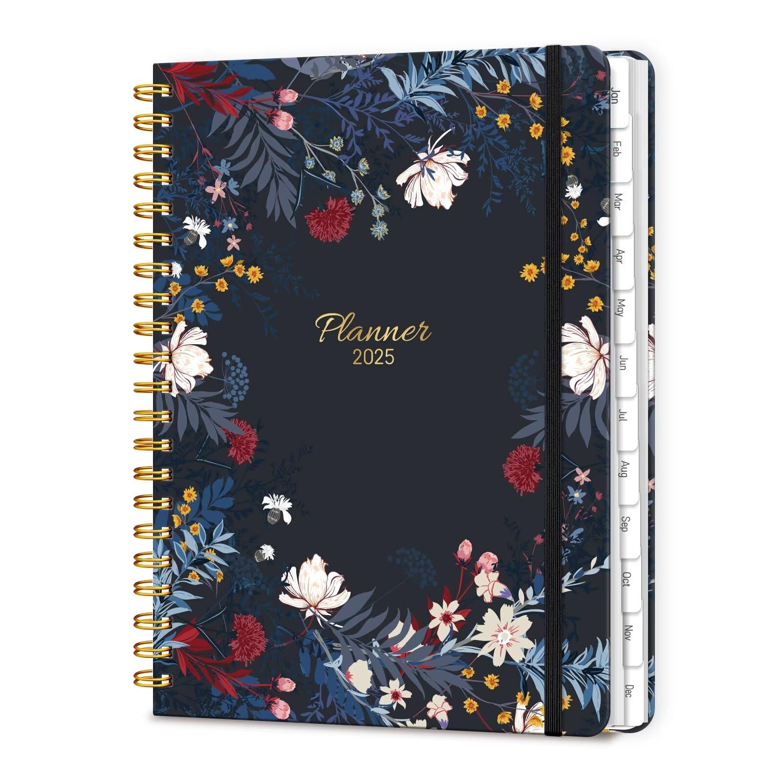 2025 Planner, 12 Month Calendars for Daily and Monthly Planner 2025, A5 ...