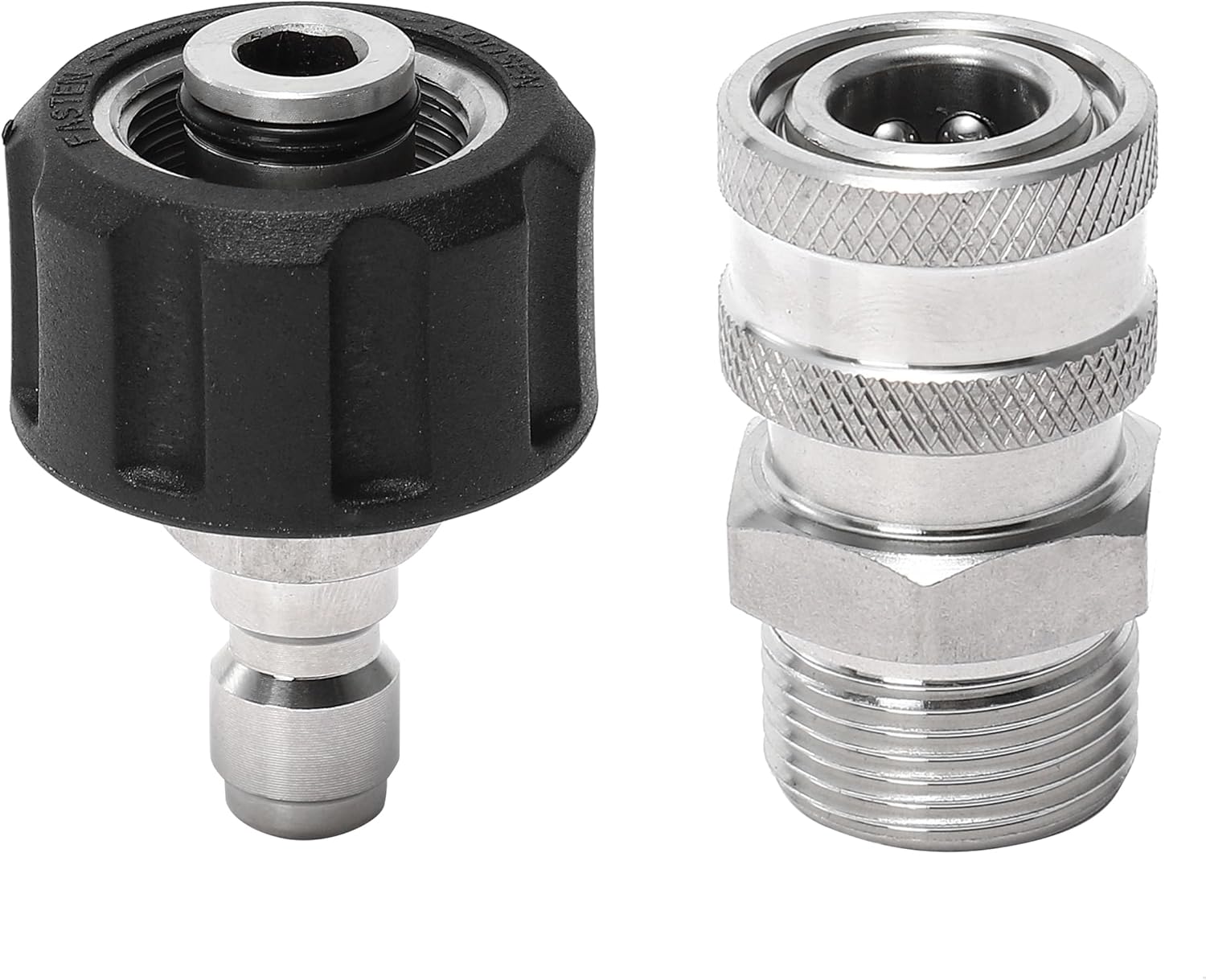 Amazon.com: RIDGE WASHER Pressure Washer Adapter Set, Stainless Steel ...