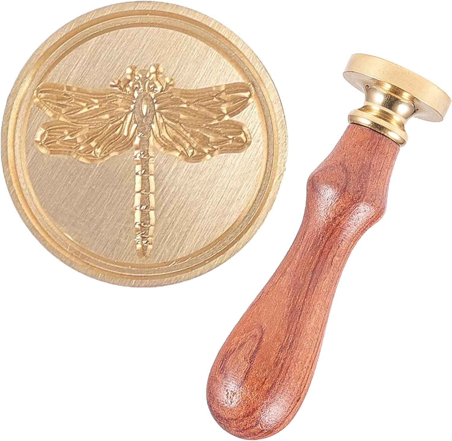 Amazon.com: CRASPIRE Dragonfly Wax Seal Stamp Insect Sealing Wax Stamp ...