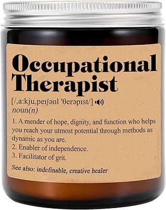 Amazon.com: Mender of Hope Ot Definition Candle - Occupational ...