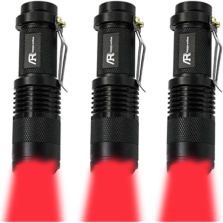 WAYLLSHINE Scalable Red LED 3 Mode Long Range Red Beam Red Light ...