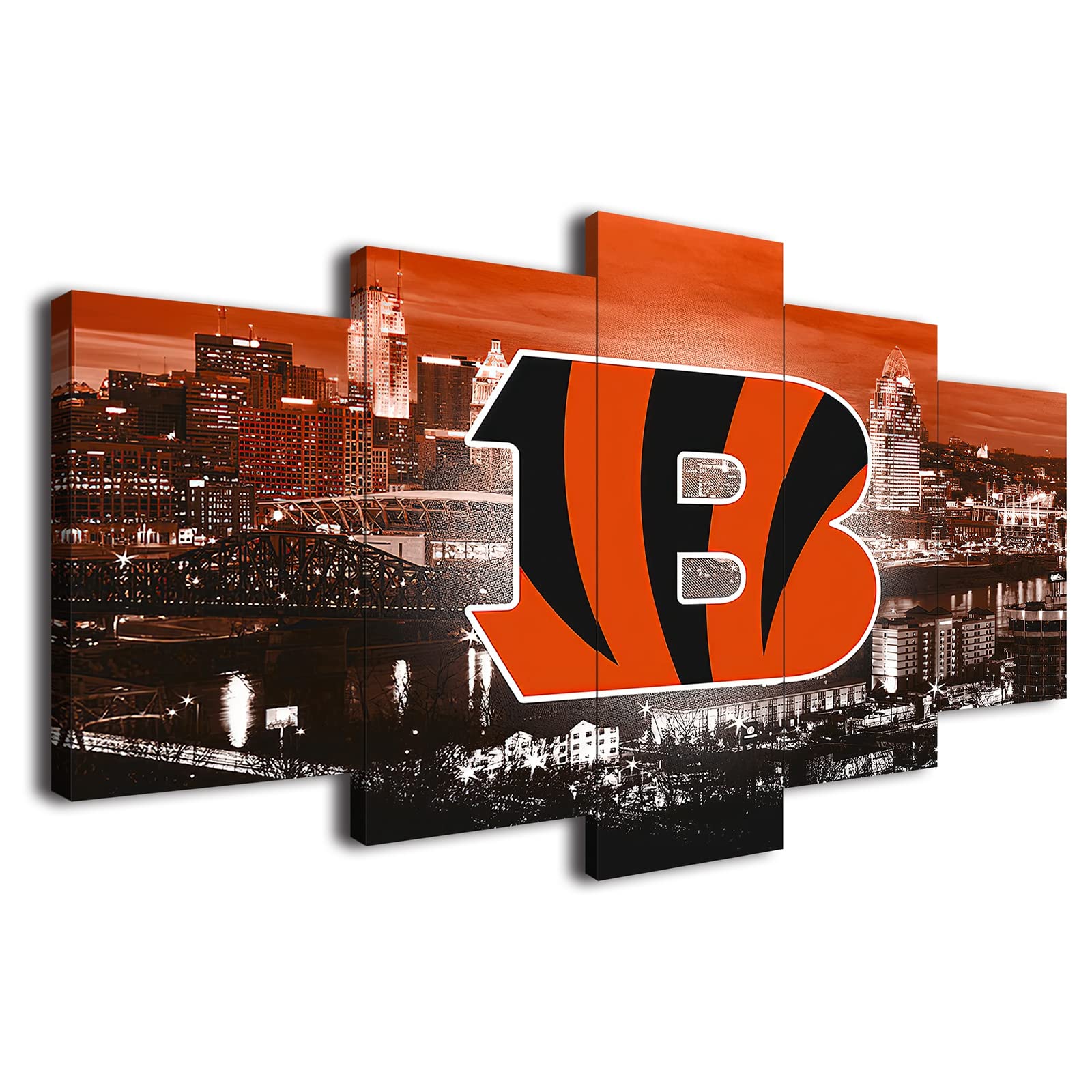 Amazon.com: Cincinnati City Bengals American Football Poster Sports ...