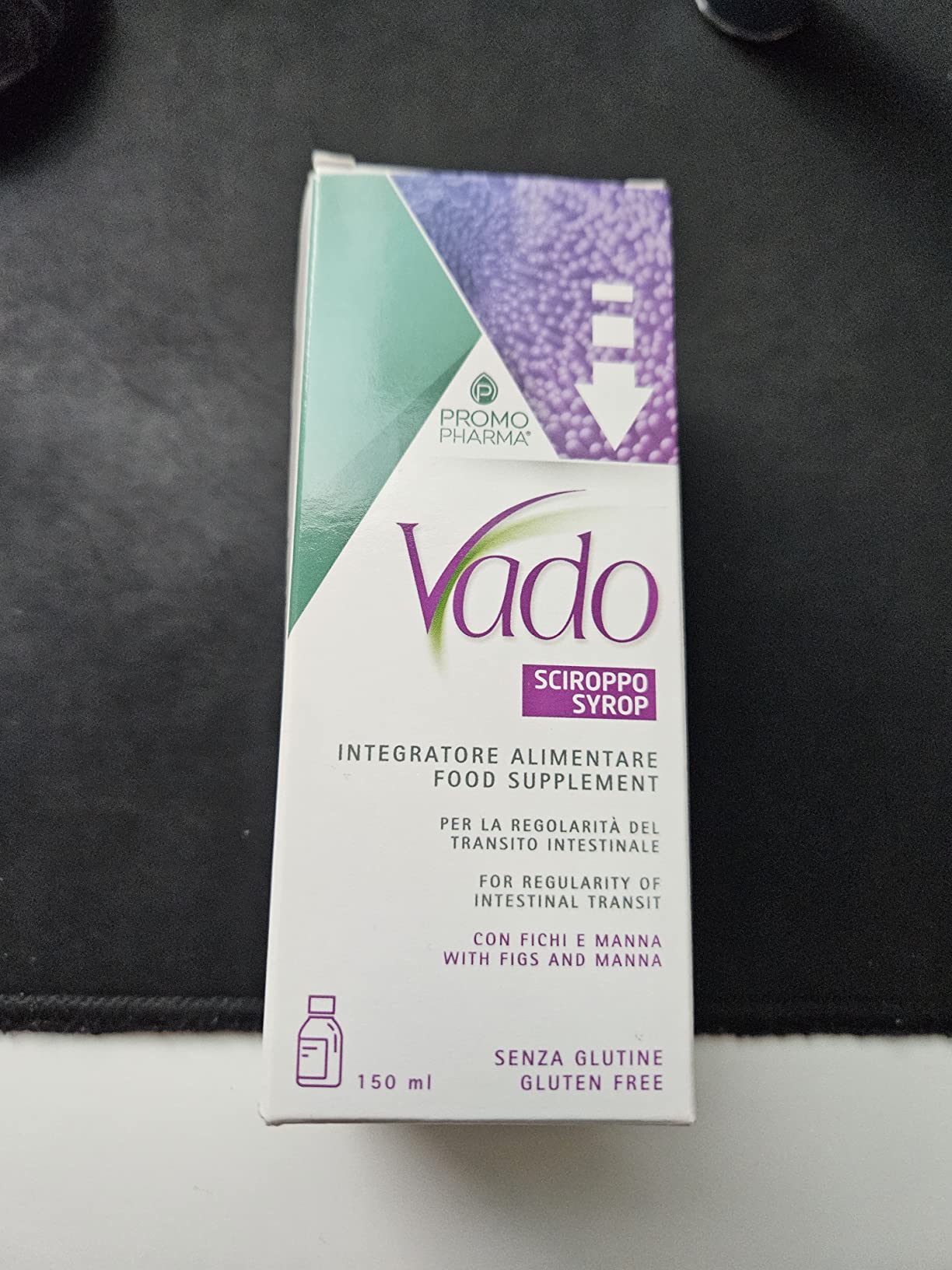 PromoPharma Vado Sciroppo Fichi e Manna Integratore Alimentare - 150 ml ...