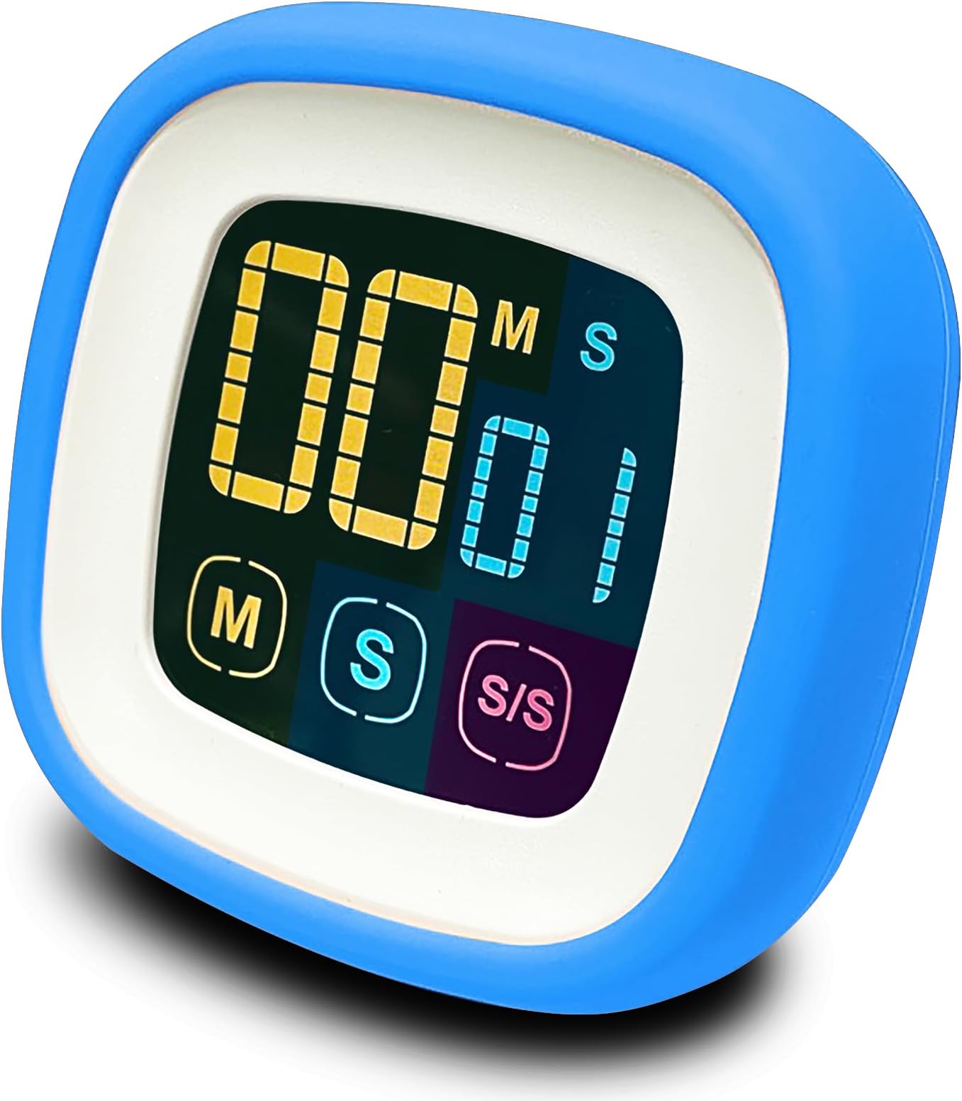 Amazon.com: PERSUPER Kitchen Timer for Cooking, 10 RGB Color Changing ...