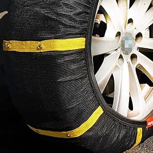 Amazon.co.jp: Universal Car Tire Snow Socks, Snow Chain for Trucks ...