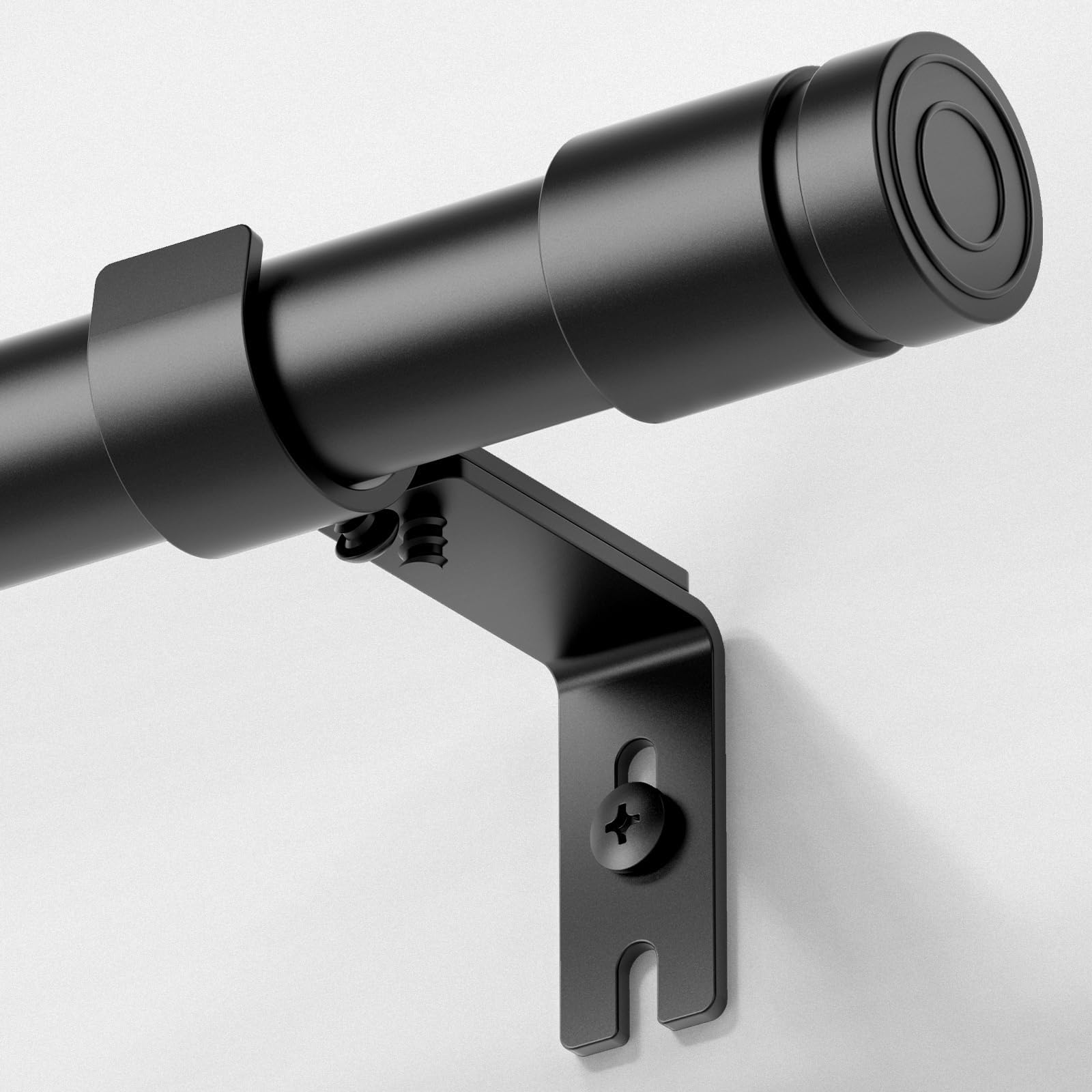 Amazon.com: Kuianroll Heavy Duty Curtain Rods for Windows 66 to 120 ...