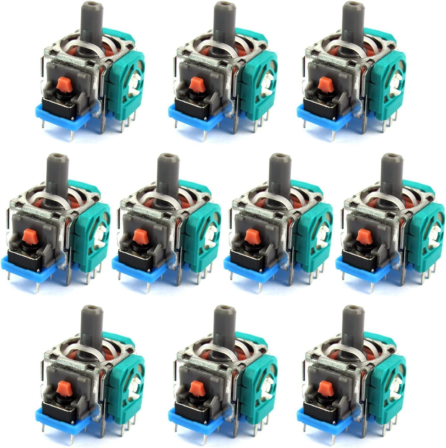 Amazon.com: 10PCS 3D Rocker Analog Joystick Sensor Module for PS4 Xbox ...