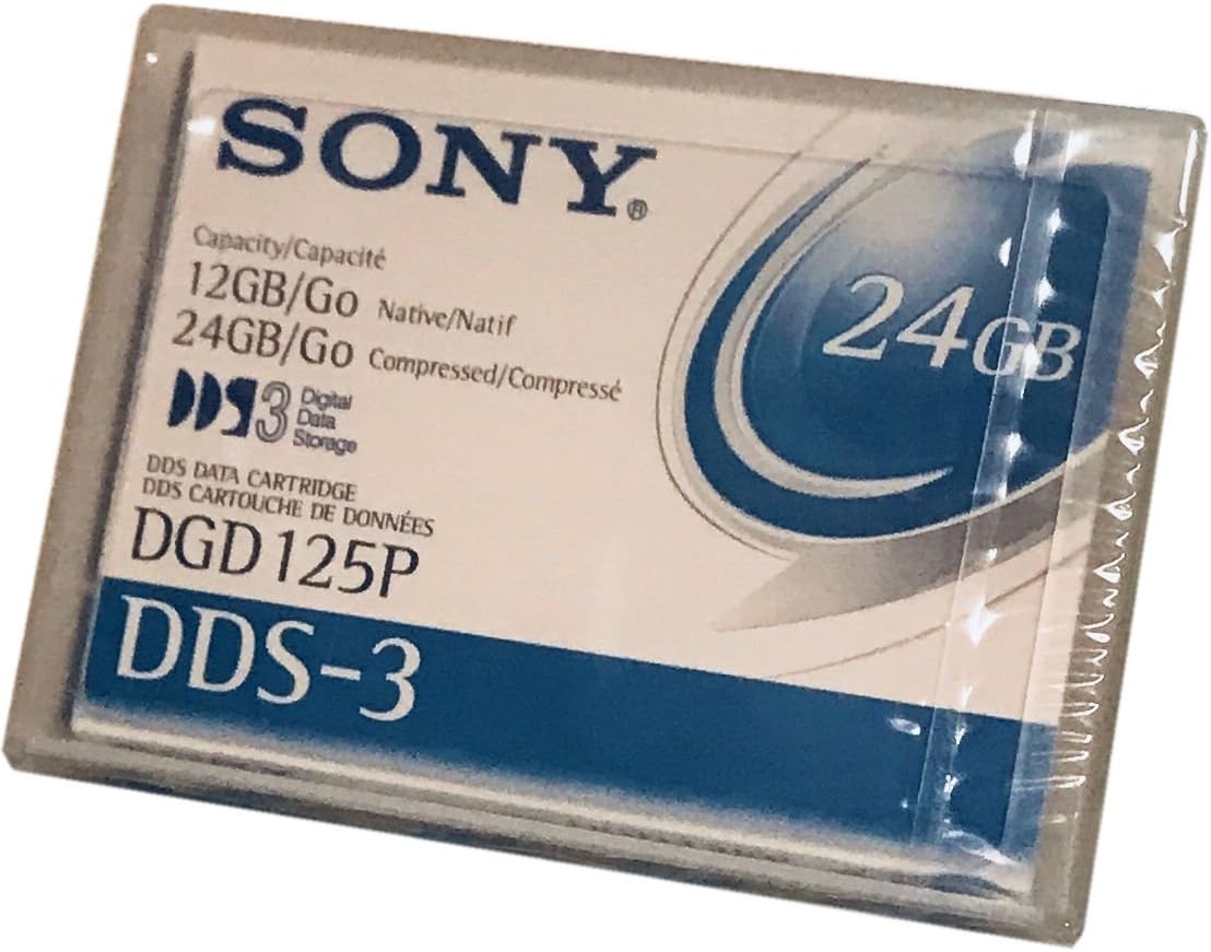 Sony 10-pack DDS3 12/24GB 125P 4mm Data Cartridge : Amazon.ca: Electronics