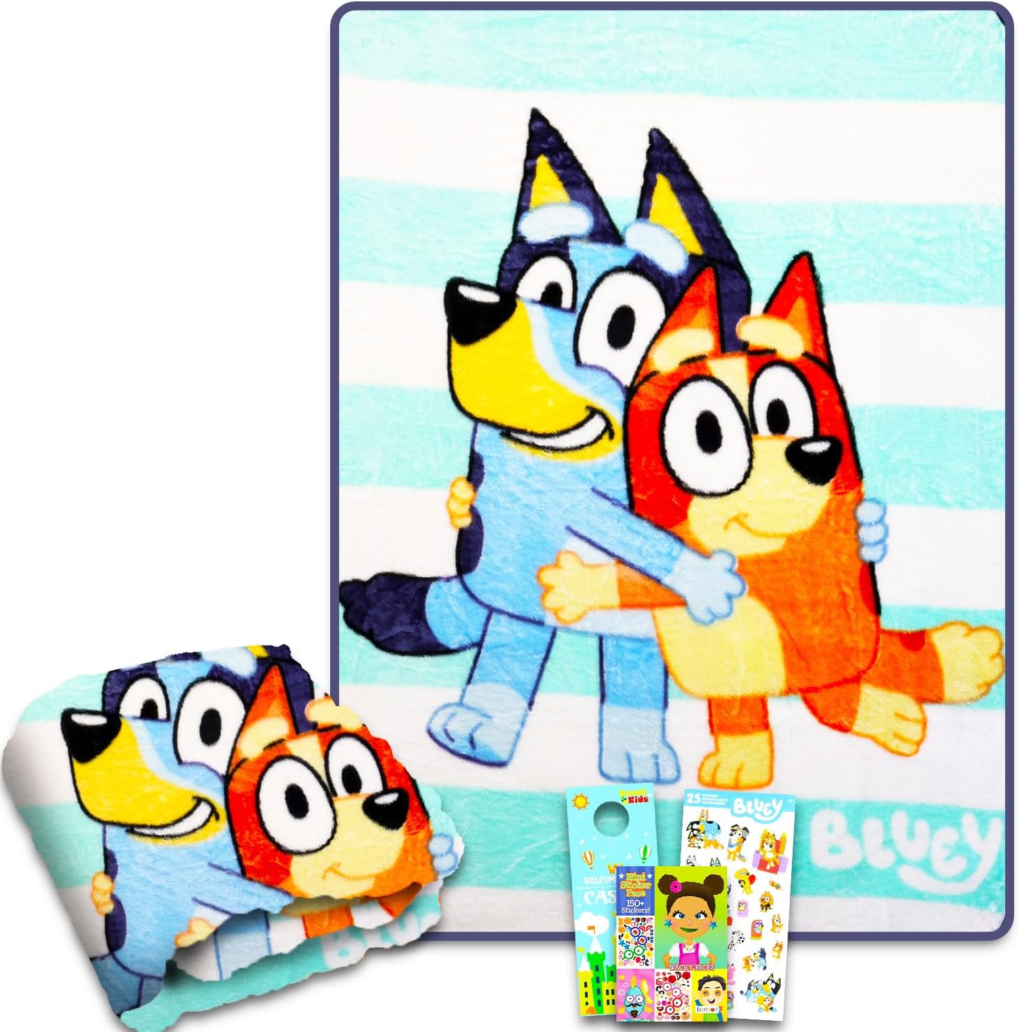 Amazon.com: Bluey Toddler Blanket for Boys and Girls - Premium Soft ...