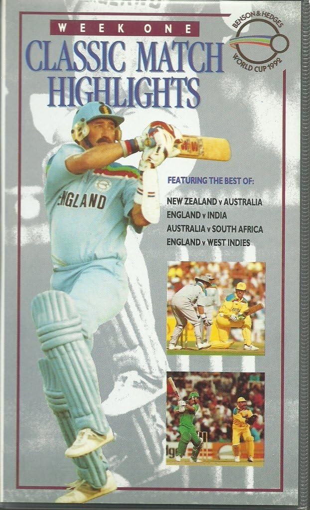 World Cup Cricket 1992 - Benson And Hedges World Cup 1992 - Week One ...