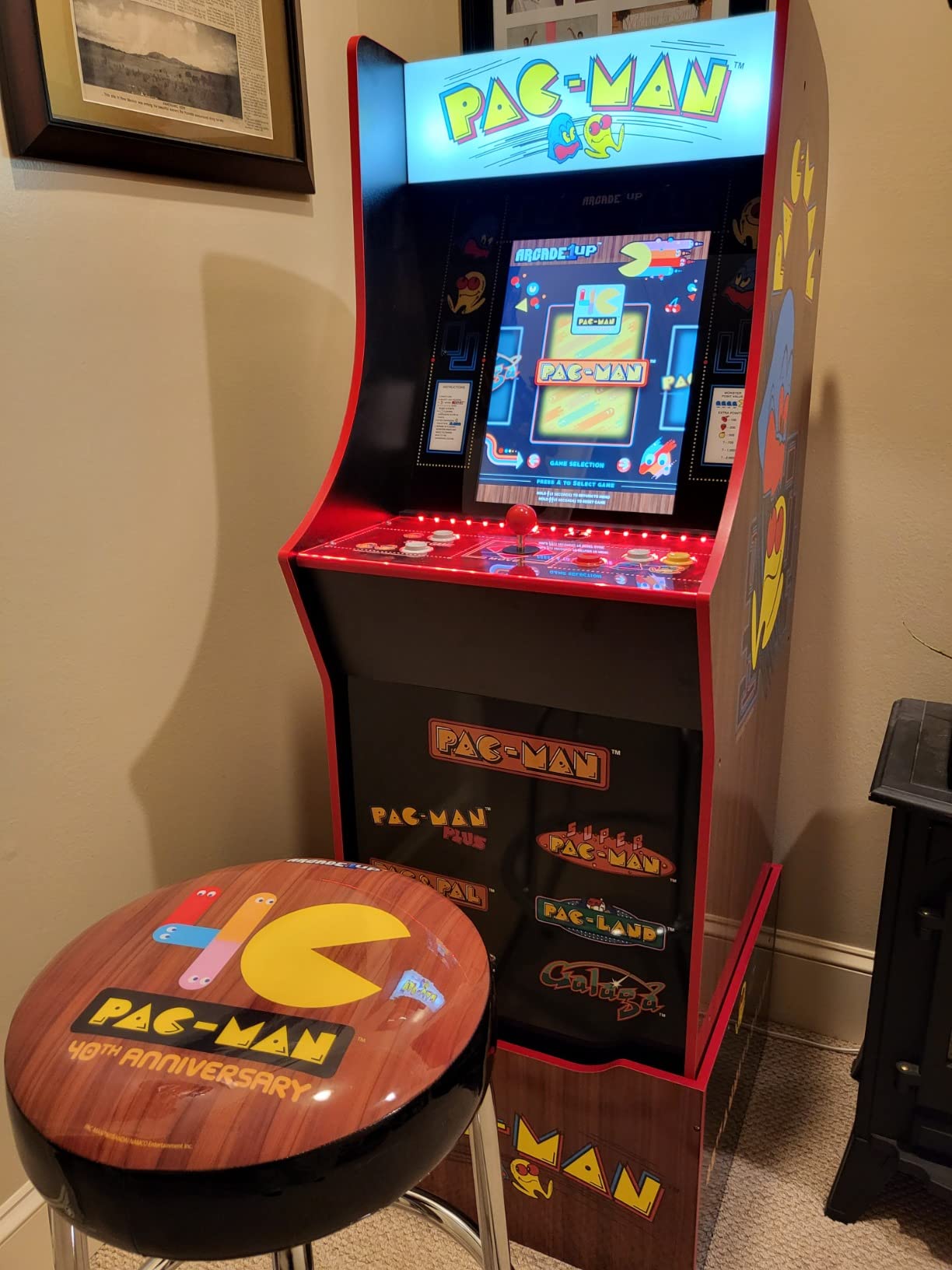 Amazon.com: Arcade 1Up Arcade1Up Pac-Man 40th Anniversary Special ...