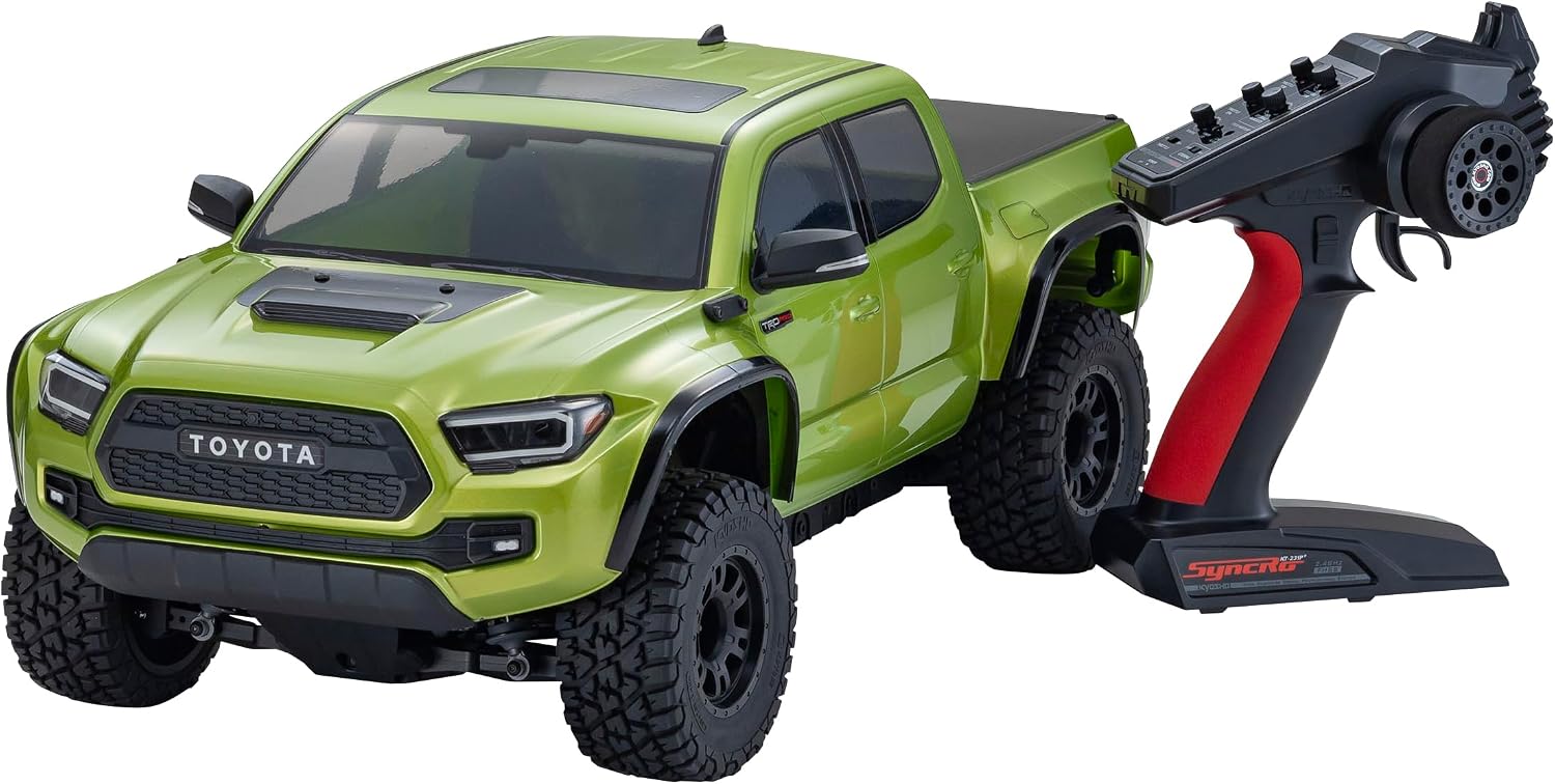 Kyosho America 34703T2 1/10 2021 T0Y0TA Tacoma Trd Pro Electric Lime ...