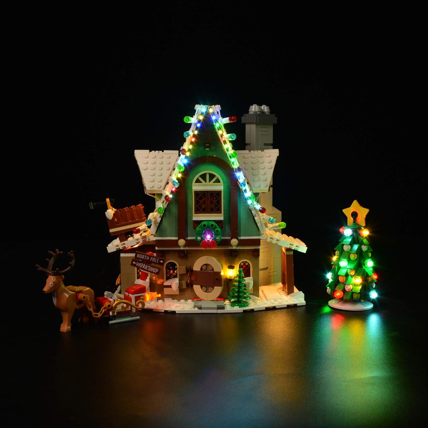 Kyglaring Lighting Light Set for Lego 10275 Elf Clubhouse, LED Light ...